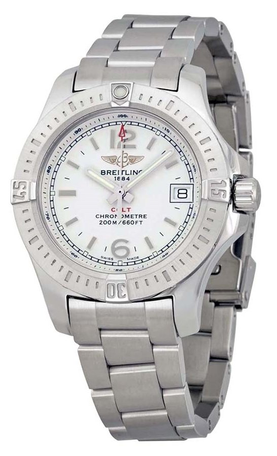 Breitling Colt 33 A7738811-G793-175a Kello Valkoinen / Teräs ...