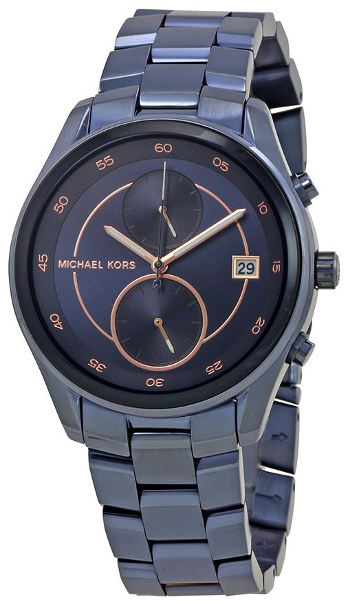 Michael Kors Blair Mk6468 Kello Sininen / Teräs - Kellokauppa24.fi